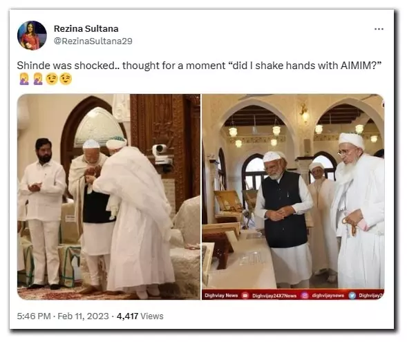 Morphed Images Peddled As PM Modi Wearing Islamic Skull Cap ...